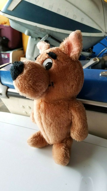 SCRAPPY DOO Stuffed Plush Toy 1980 VTG Hanna Barbera Mighty Star ...