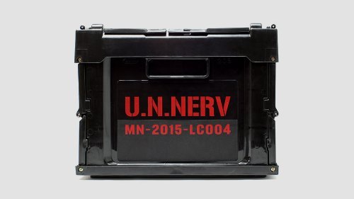 Evangelion NERV Folding Container Case Big Storage Box 50.1L 3rd Depot ...