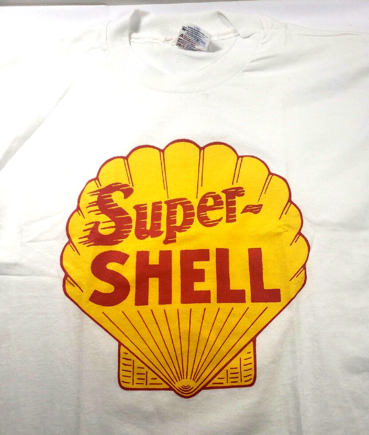Vintage Super-Shell Gas Oil Company Logo Single Stitc… - Gem