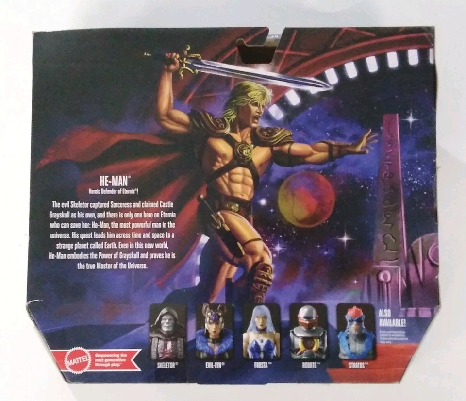 Masterverse He-Man 1987 Movie Dolph L Figure Masters of the Universe ...
