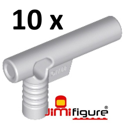 NEW 10 x LEGO Minifigure Hose Nozzle Utensil Light Bluish Grey 60849 ...