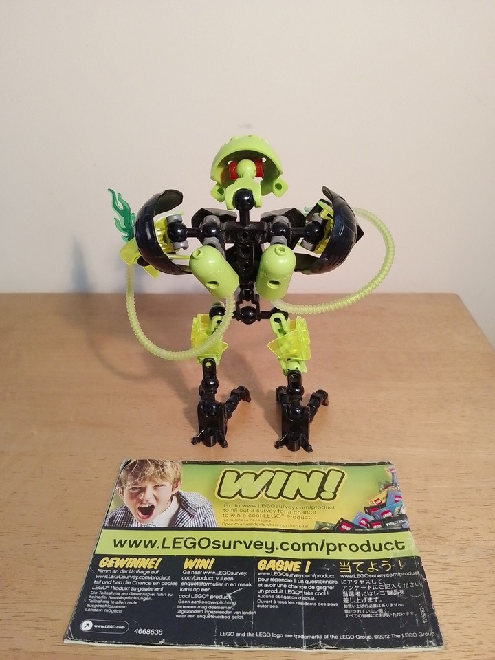 Lego Hero Factory Toxic Reapa 6201. Complete, With Instructions (2012 ...