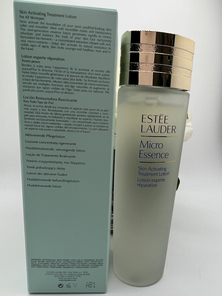 Estee Lauder Micro Essence Skin Activating Treatment Lotion(5oz/150ml ...