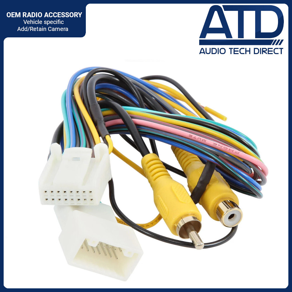 Camera Retention For Toyota Prius Rav4 Mk3 Verso 16 Pin Cable Reverse ...