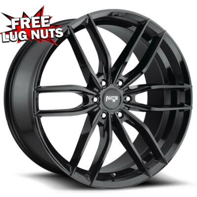 20 inch 20x9 NICHE 1PC M209 VOSSO GLOSS BLACK wheel 6x120 +40 | eBay