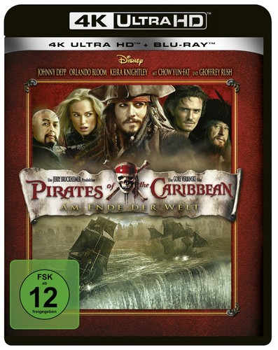 Pirates of the Caribbean 3 - Am Ende der Welt (4K Ultra HD) (+ (4K UHD ...
