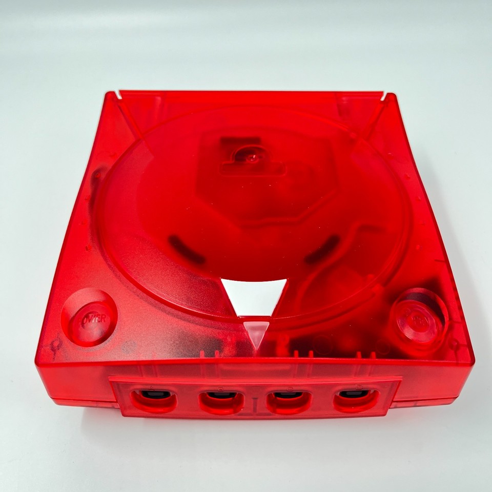 SEGA Dreamcast Red console system with US red VM [GDEMU] installed 32GB ...