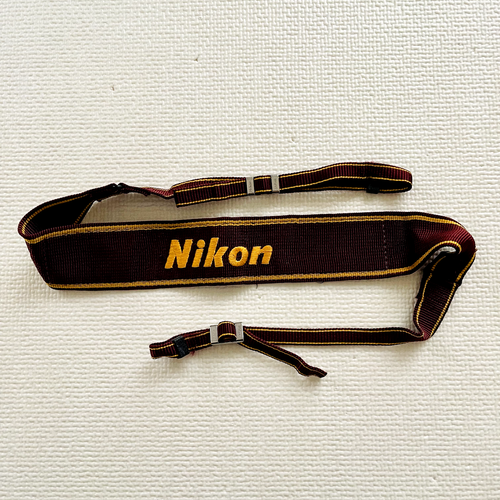 Nikon AN-6W Maroon / Yellow Genuine Camera Neck Strap | eBay