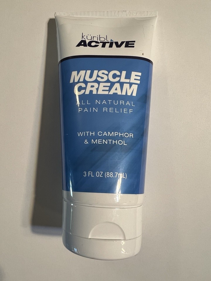 Kuribl Muscle Cream 3oz. Arthritis & Muscle Joint Pain Relief All ...