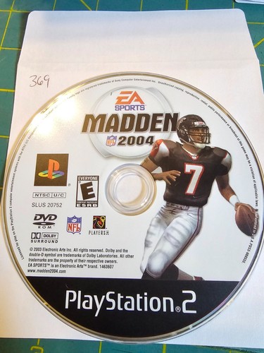Madden NFL 2004 (Sony PlayStation 2, 2003) PS2 14633146363| eBay
