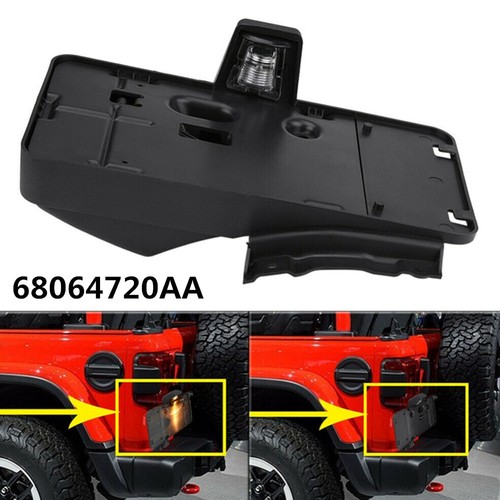 2007-2016 Jeep Wrangler Plastic Rear License Plate Bracket 68064720AA ...