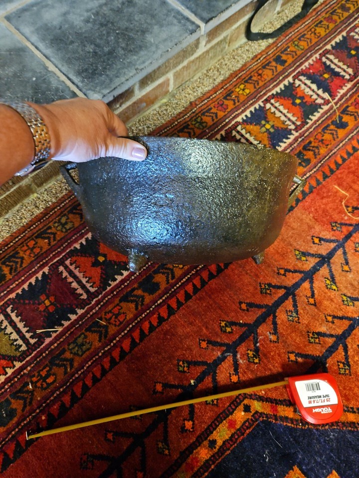 Cast Iron Wash Pot Cauldron Size Hard To Find Perfect For Stew, Soup ...