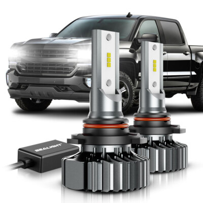SEALIGHT S1 9005/HB3 LED Bulbs High Beam Headlight 6500K Bright White ...