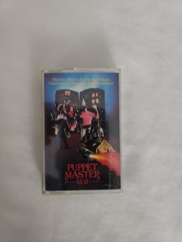 Puppet Master I & II, 1 & 2 Original Motion Picture Soundtrack CASSETTE ...