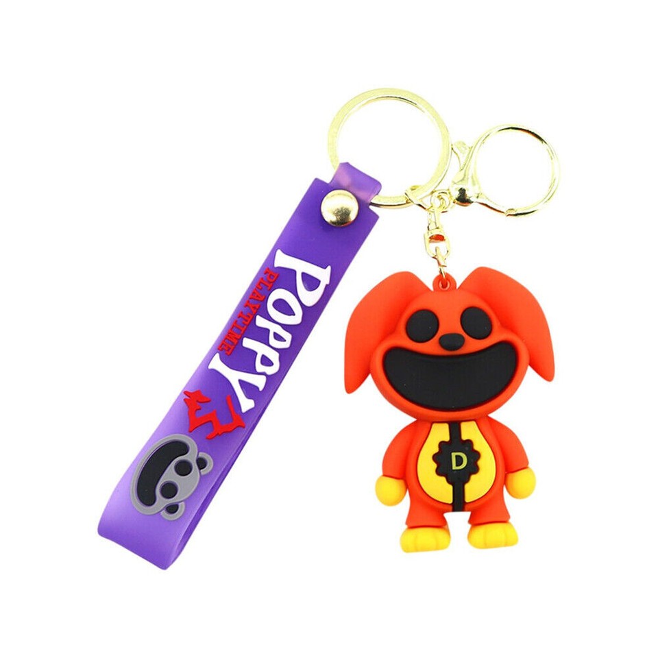 Game Poppy Playtime Smiling Critters Keyring Figure Figurines Keychain ...