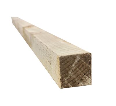 Treated 2x2 Timber - 47 x 50 x 2400mm / 8ft - DIY - Free Delivery | eBay