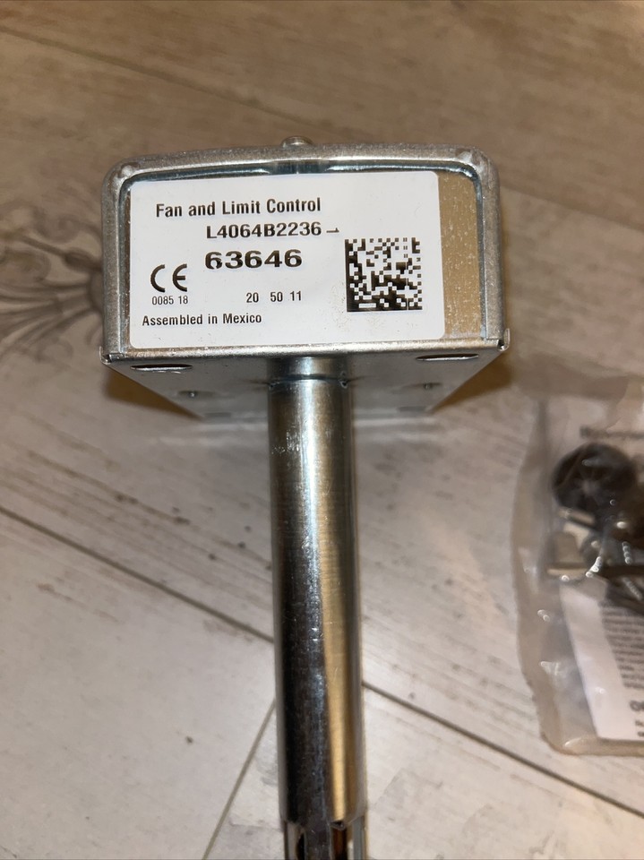 Honeywell L4064 B 2236 Combination Fan & Limit Control 8" Furnace ...
