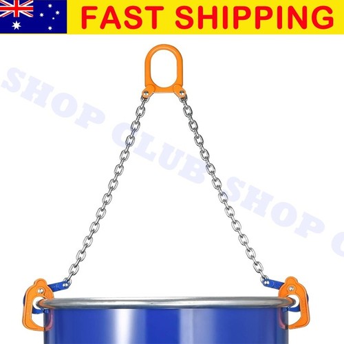 Drum Lifter Chain With Self-Locking Hook 1000 LBS Vertical Lift - 44 ...