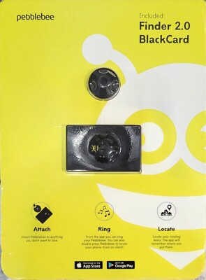 Pebblebee the Finder App Connected GPS Tracking Keys Wallet, Backpack ...
