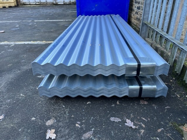 3m Galvanised roof sheets, Corrugated Profile Roofing Sheets | eBay UK