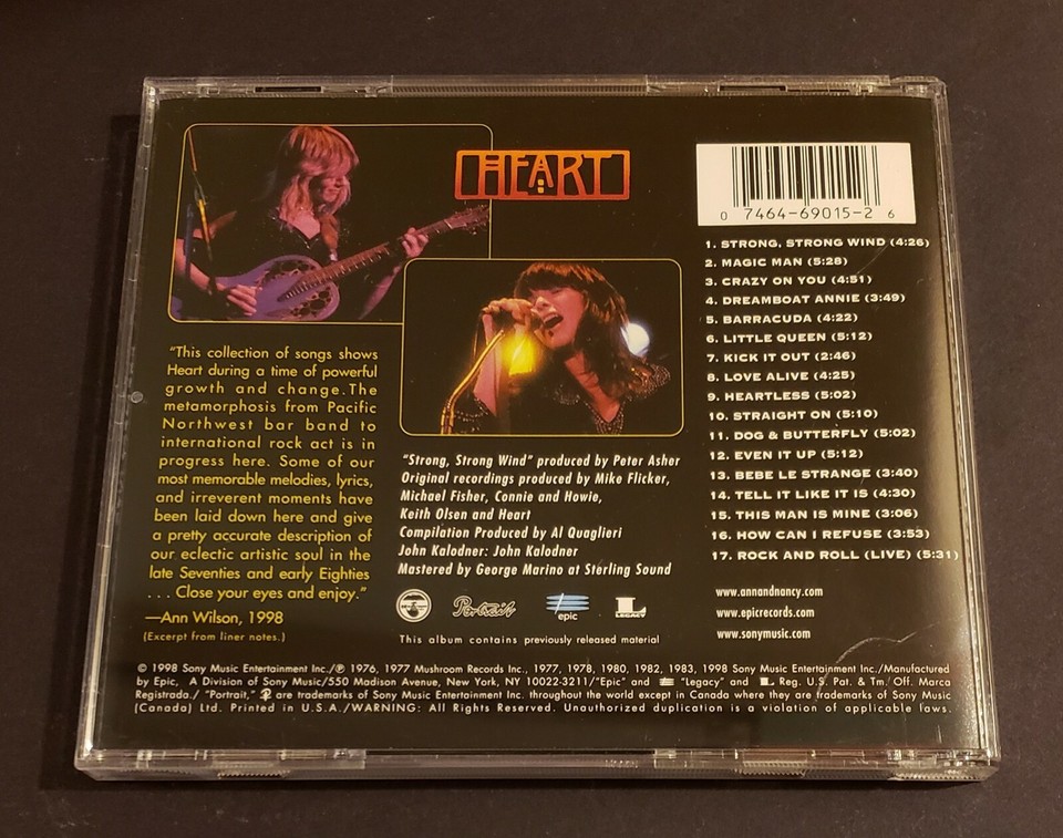 HEART / GREATEST HITS / CD / MINT | eBay