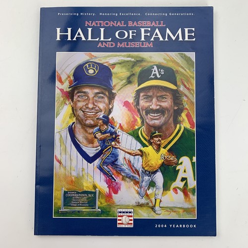 National Baseball Hall of Fame and Museum Book 2004 Yearbook | eBay