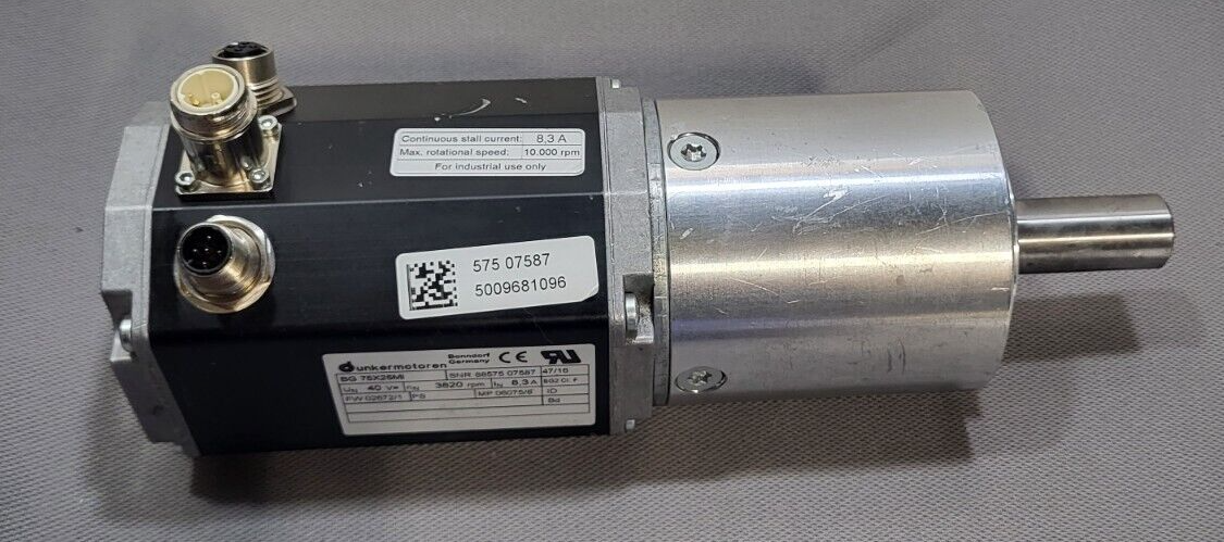 Dunkermotoren BG 75x25 MI Electric Servo Motor 3820 rpm | eBay