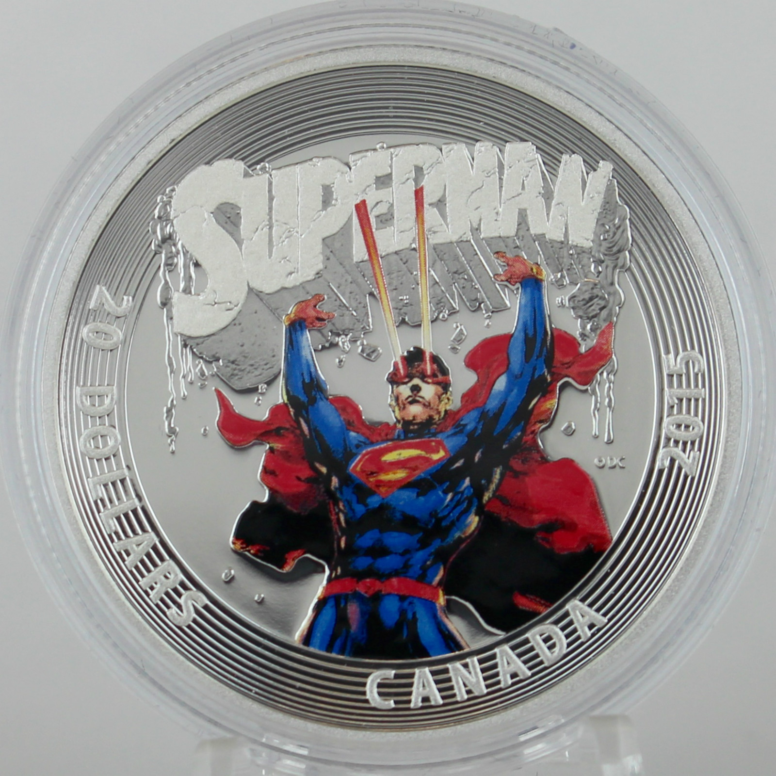 Canada 2015 $20 Superman Action Comics #28, 1 oz. 99.99% Pure Silver ...