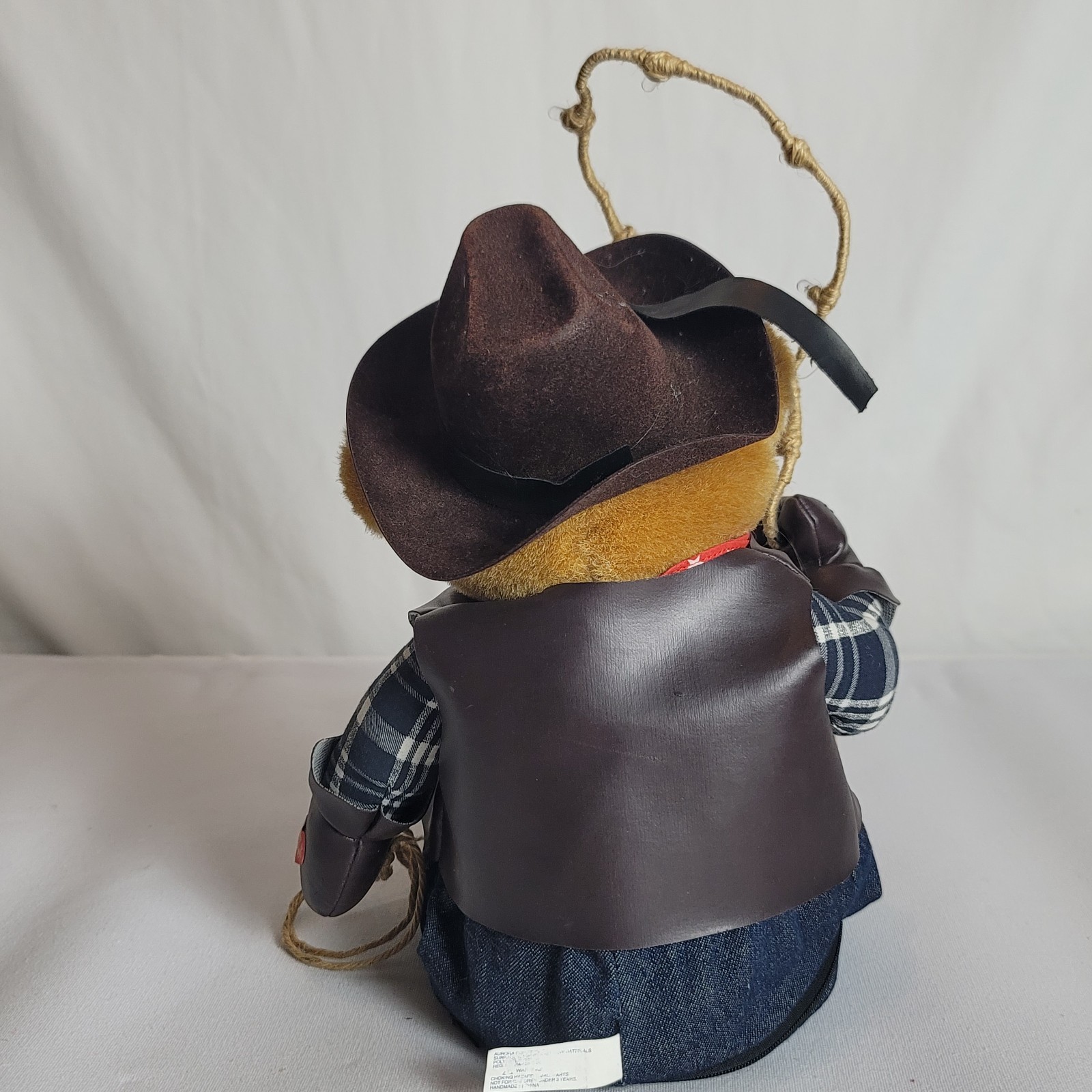 Singing Dancing Plush Cowboy Bear Aurora World Lasso Stuffed Animal ...
