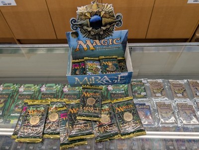 MTG: MIRAGE Sealed Booster Pack from Box - Magic: The Gathering ...
