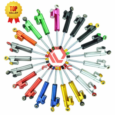 FXCNC Steering Damper Linear Stabilizer For Suzuki GSXR600 750 1300 ...