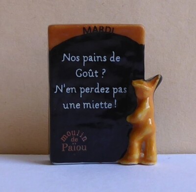 Fève pub pour le Moulin de Païou - 2013 - La Semaine : Le Mardi | eBay