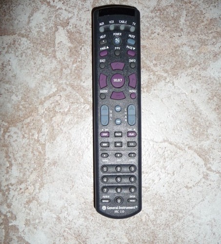 General Instrument XRC 110 Universal Remote Control | eBay