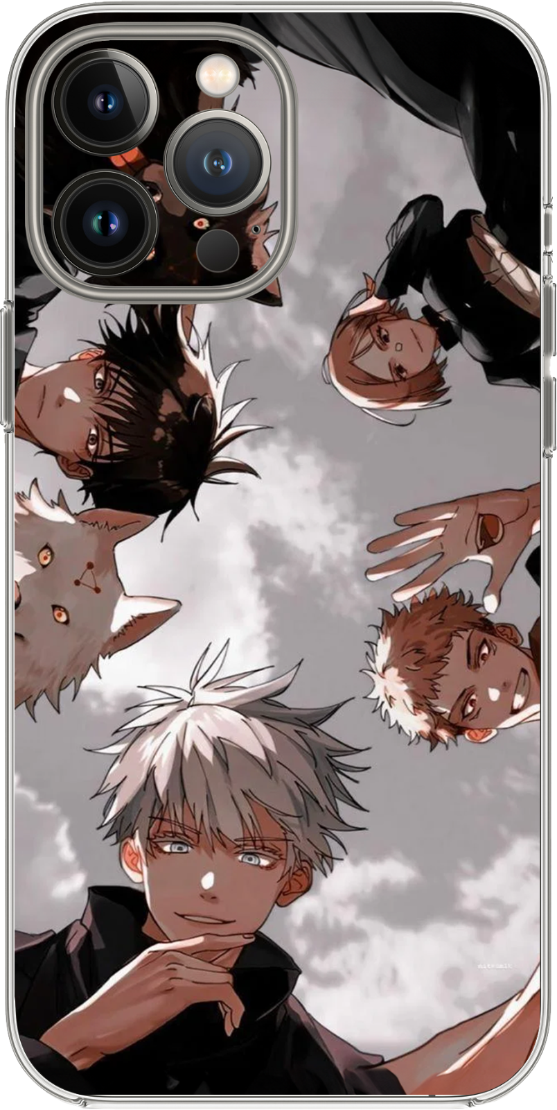 Jujutsu Kaisen Yuji Megumi Nobara Gojo Cover Silicone / Shockproof ...