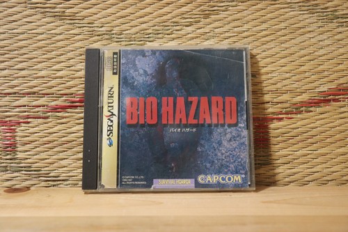 Biohazard no back of case paper ver Sega Saturn SS Bio Hazard Japan VG ...
