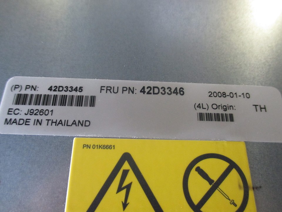 IBM Delta 600W Power Supply for DS4200 DS4700 42D3346 42D3345 DPS-600QB ...