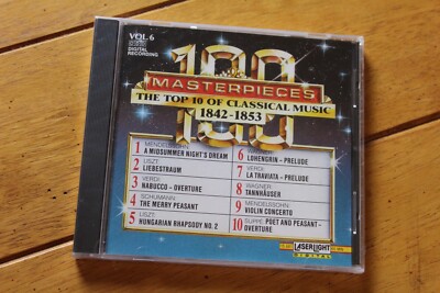 TOP 10 OF CLASSICAL MUSIC 1842-1853 CD [NEW] LASERLIGHT 1991 [135A] | eBay