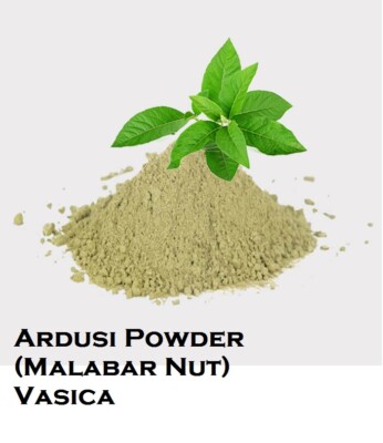 Ardusi Powder (Malabar Nut) Vasica Herbal Churna, Natural Power 50gm ...