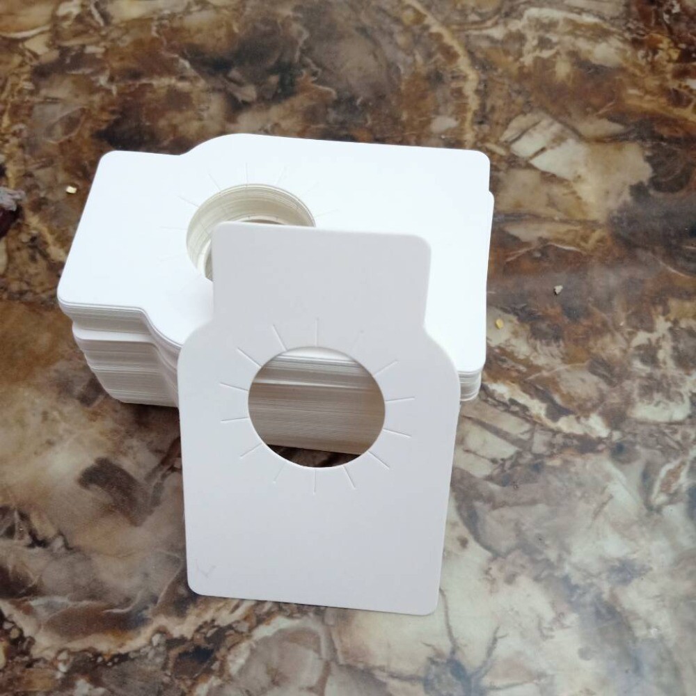 200Pcs Kraft Paper Bottleneck Sleeve Bottle Labeling Beverage | eBay