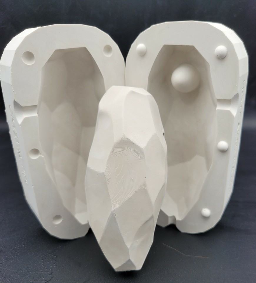 Crystal pipe plaster slip mold ceramic casting | eBay
