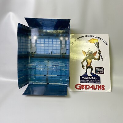The Unofficial Summer Games Figure Gremlins BOX BACKGROUND ONLY !! | eBay