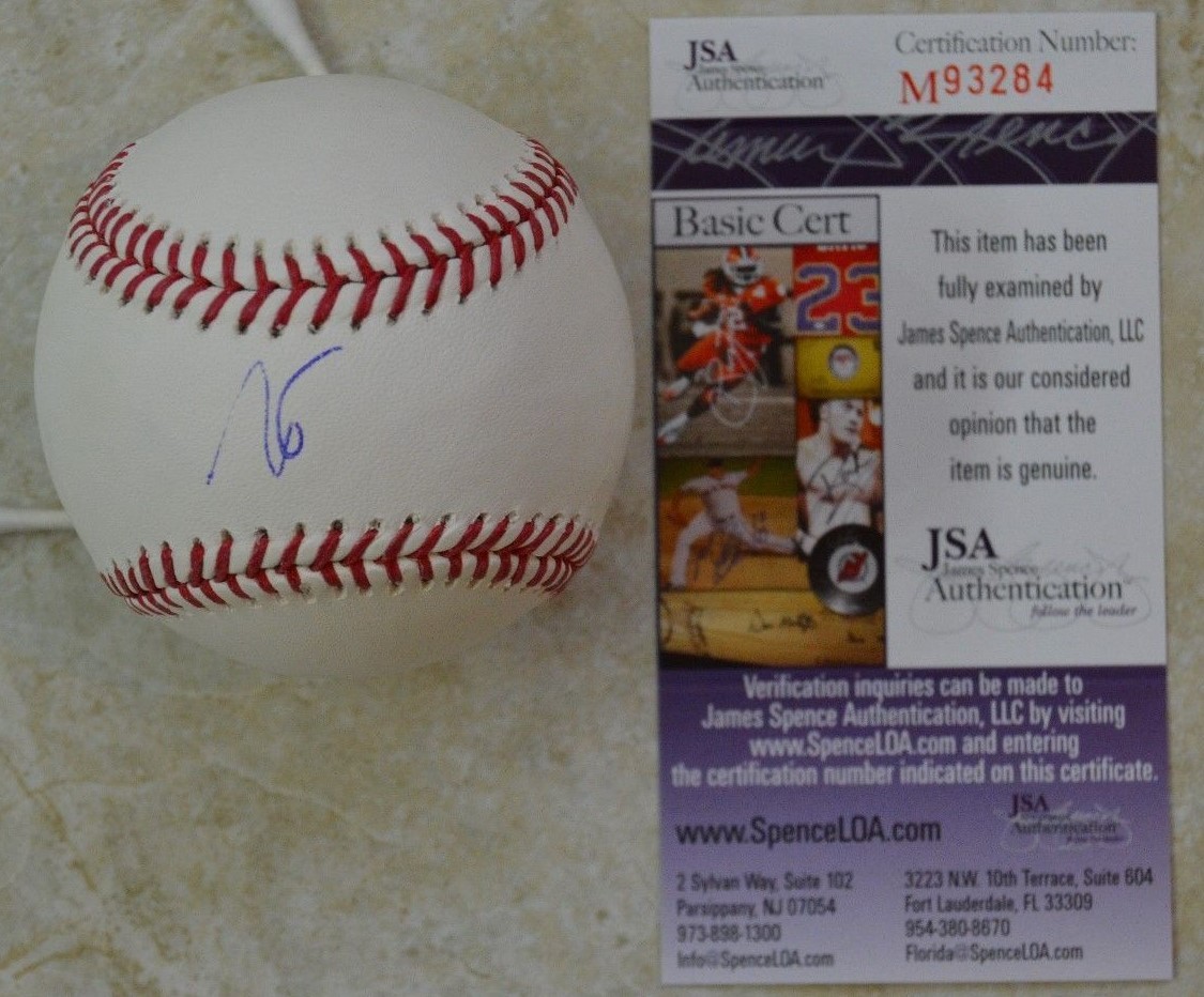 Scott Walker Signed OMLB Baseball w/ JSA COA #M93284 Former Wisconsin ...