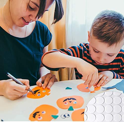 490 Pcs Double-Sided Sticky Tack Adhesive Putty for Paper Plastic Wood ...