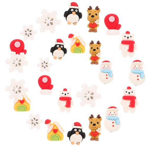 80 Pcs Holiday Theme Thumbtacks Message Board Push Pin Decorative Metal ...