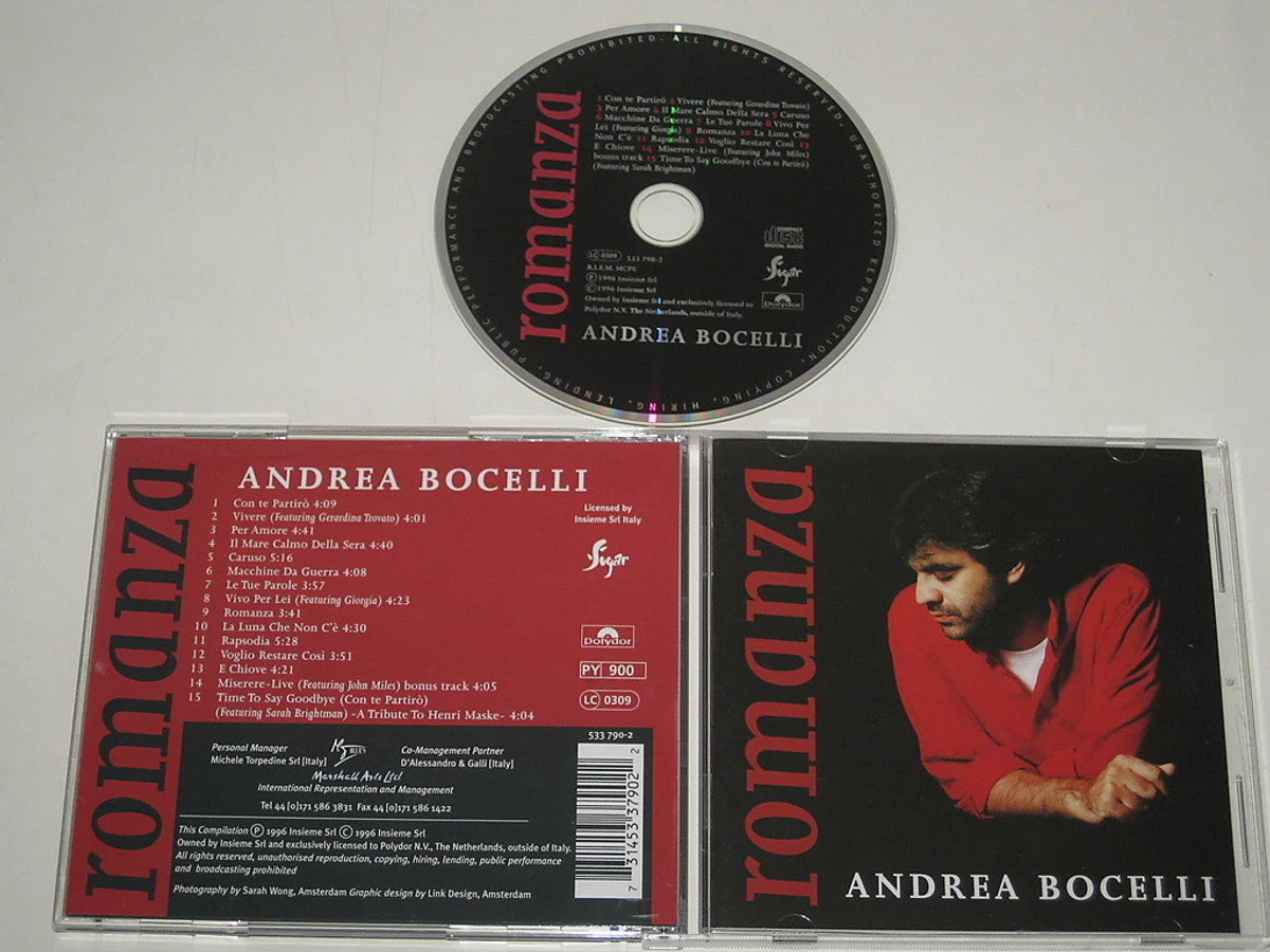 Andrea Bocelli Romanza Album