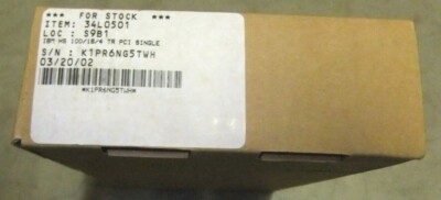 34L0501 30L5980 PCI token-ring 100/16/4 high-speed PCI adapter | eBay