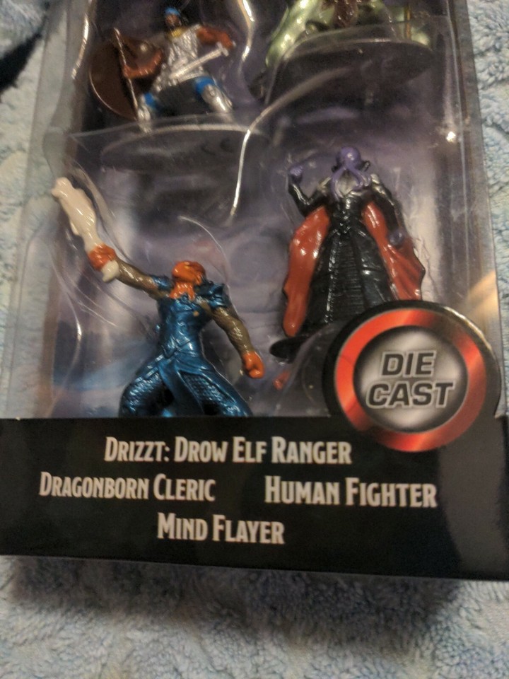 Dungeons and Dragons Jada Toys Nano Metal Figurines Diecast Starter ...