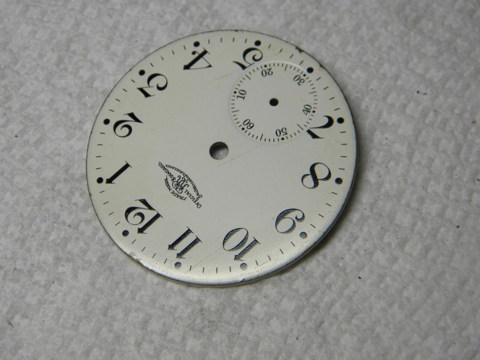 Ball Watch Co Official RR Standard 16S Painted Pocket Watch Dial for ...