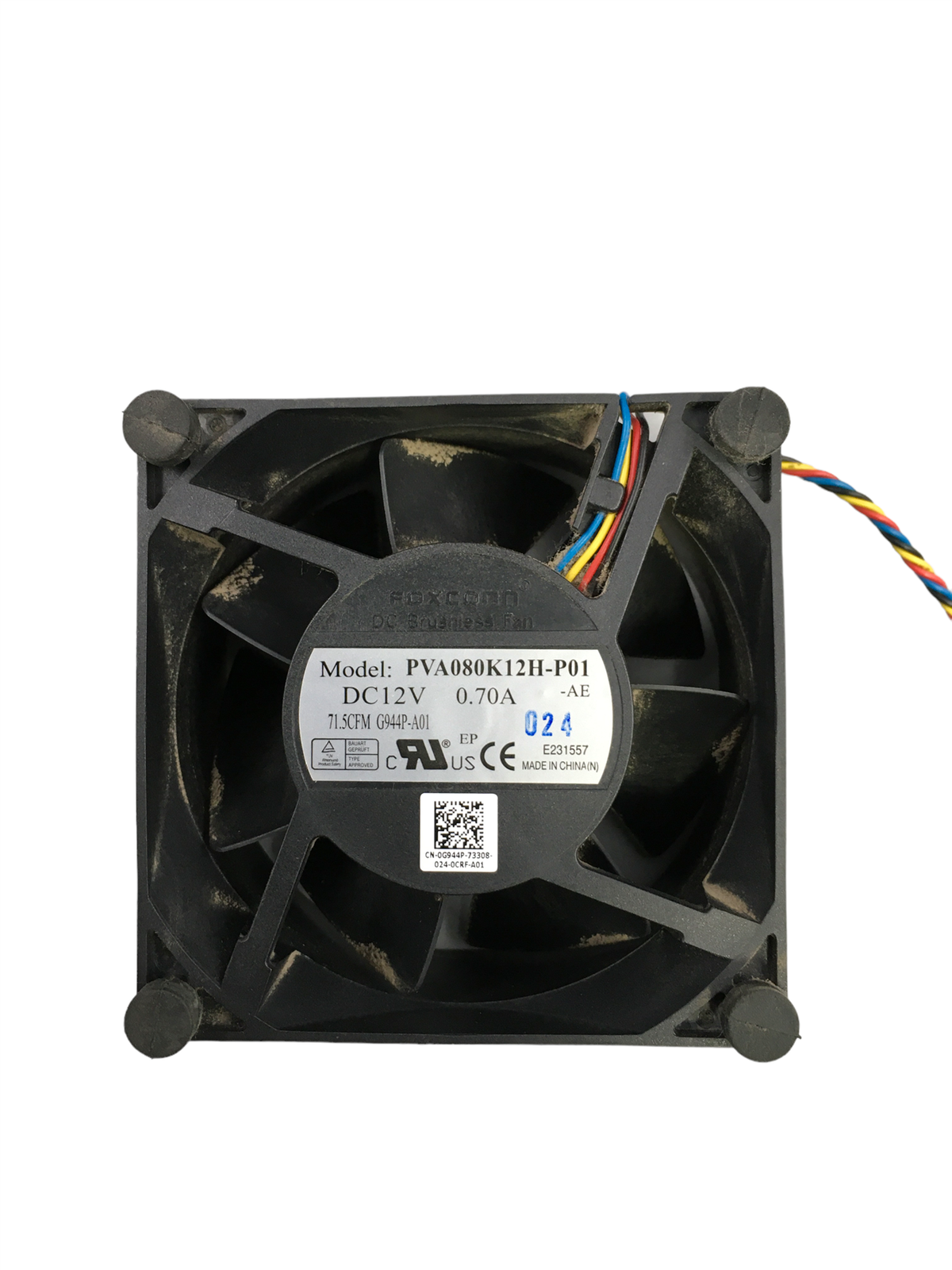 Foxconn PVA080K12H-P01 Computer Case Fan 0G944P | eBay UK