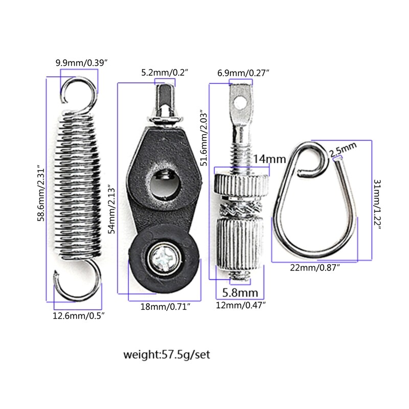 Bass Drum Foot Pedal Spring Cam Tensioner Percussion Instrument ...